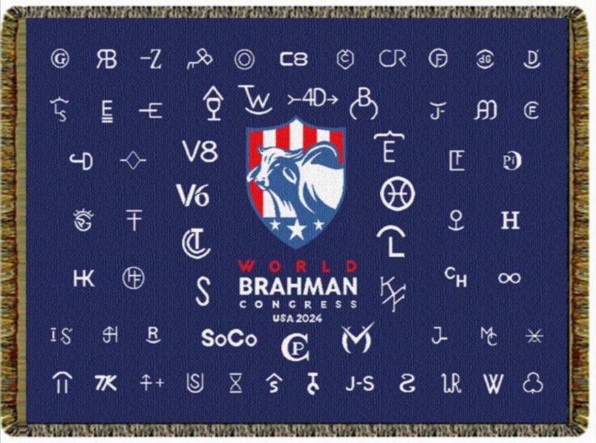 World Brahman Congress Blanket – Shop American Brahman!